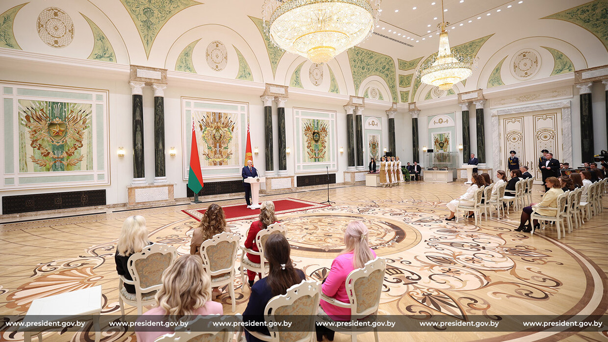 Lukashenko: Belarusian women united in desire to make beloved country ...